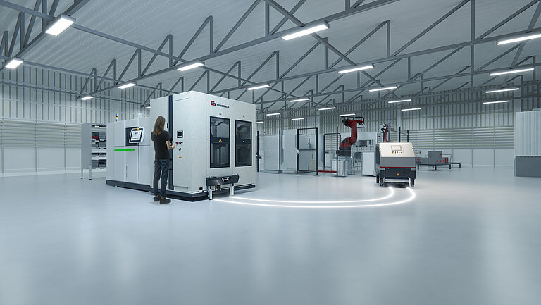 Automate 3D printing with polymer