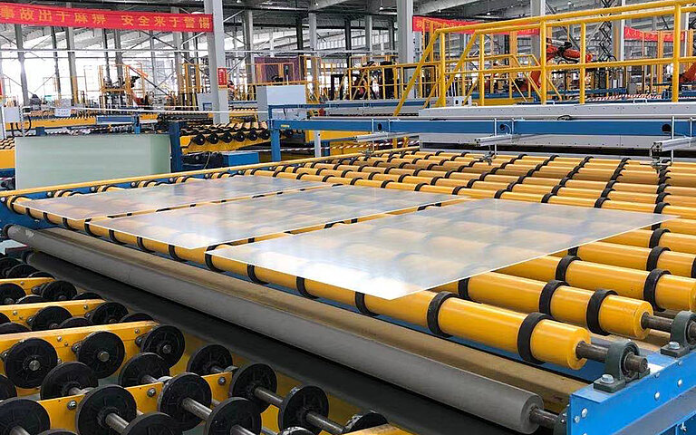 Support for the Chinese Megaproject: Solar Glass Production with ...