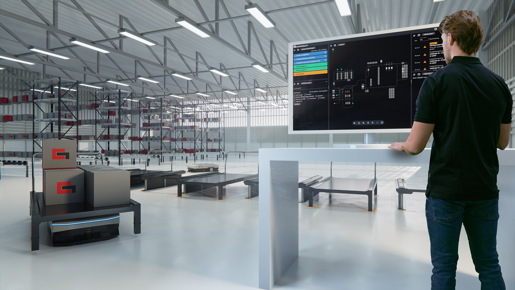 Automated guided vehicles for intralogistics | Grenzebach