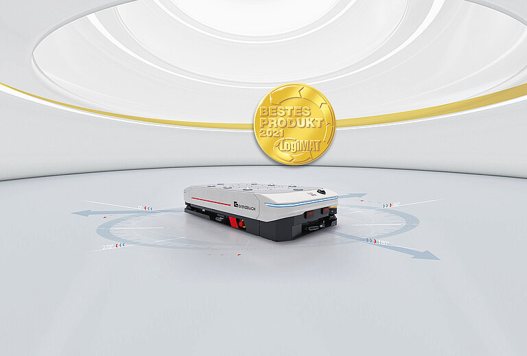 LogiMAT Award “Best Product” for new, omnidirectional AGV from Grenzebach